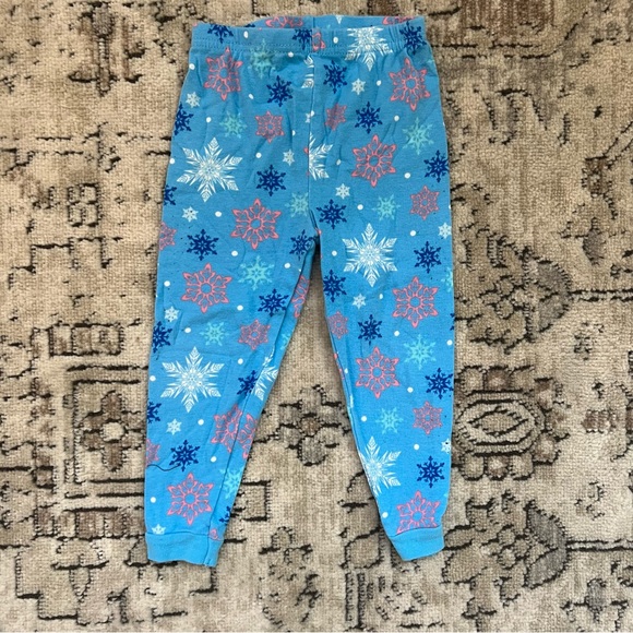 Disney | Pajamas | Disney Frozen Anna And Elsa Snowflake Pajamas Set ...